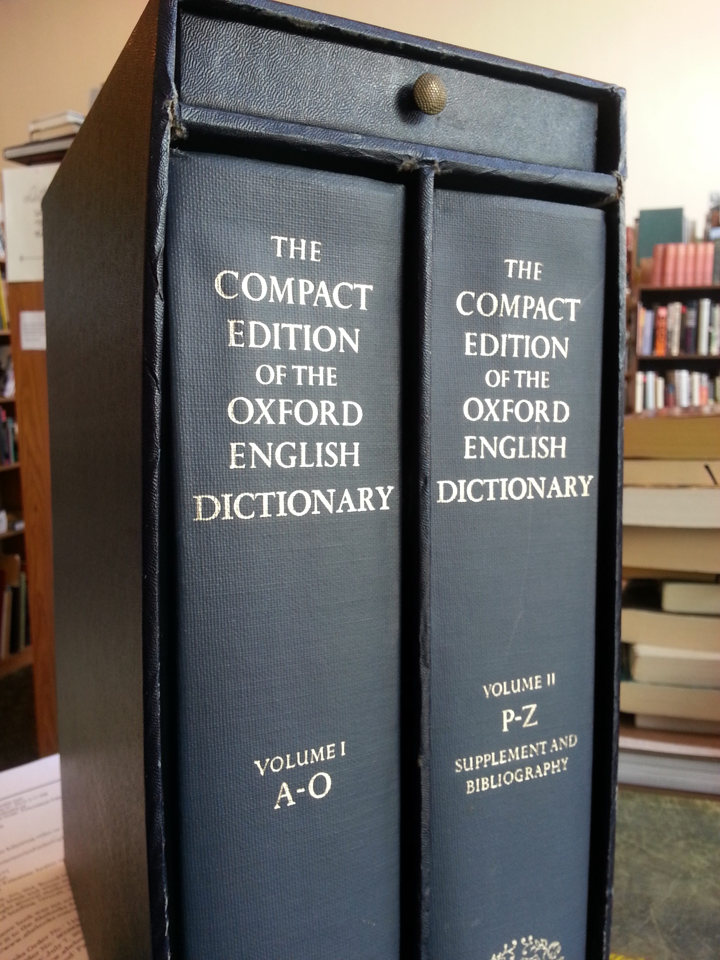 Oxford English Dictionary Sold Bison Books